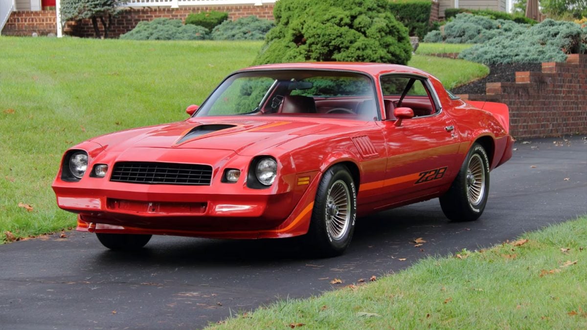 Bright Red 1979 Chevy Camaro Z 28 Headed To Mecum Kissimmee