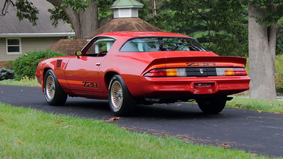 Bright Red 1979 Chevy Camaro Z 28 Headed To Mecum Kissimmee