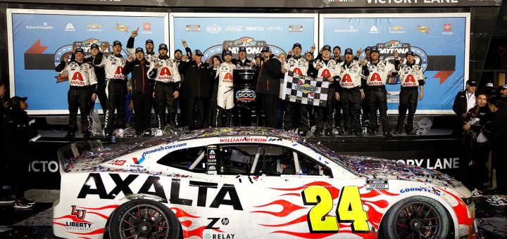 Byron's No. 24 NASCAR Chevy Is 2024 Daytona 500 Champ: Video Byron's No. 24 NASCAR Chevy Is 2024 Daytona 500 Champ: Video